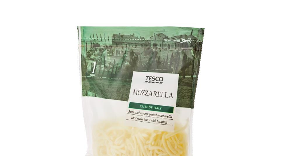 Tesco grated cheese packs get recyclable redesign by Coveris | Article ...