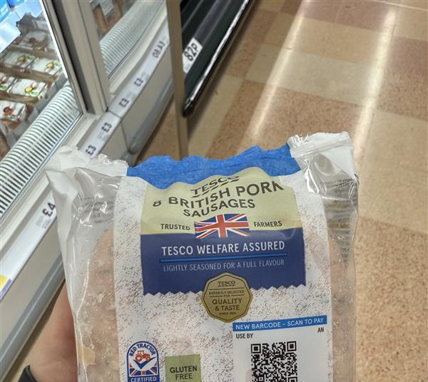 Tesco’s own-brand sausage labels take up QR codes for real-time expiry ...