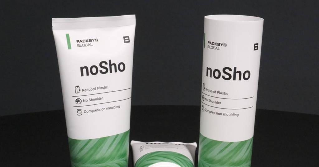 Packsys presents noSho – the cap-free, plastic-saving shoulderless tube ...