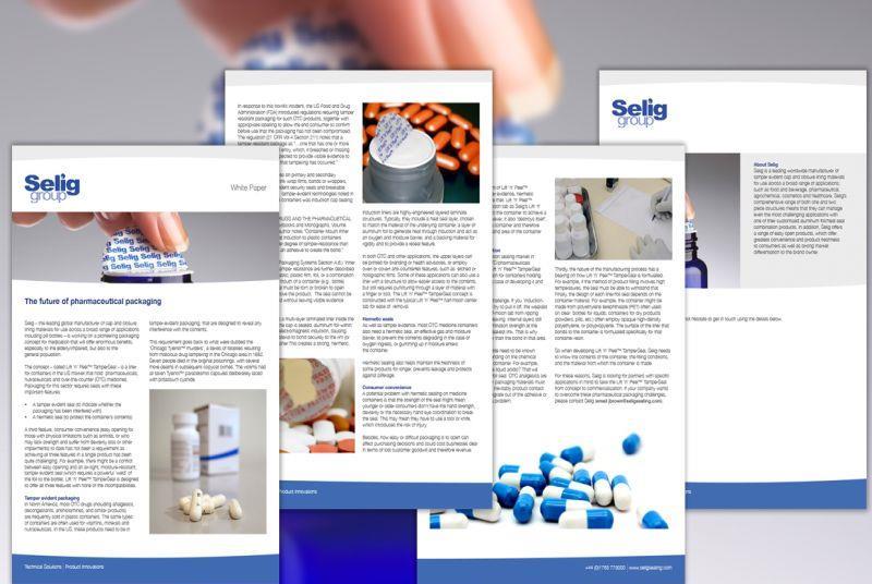 Selig Reveals Pioneering Pharmaceutical Sealing Solution | Article ...