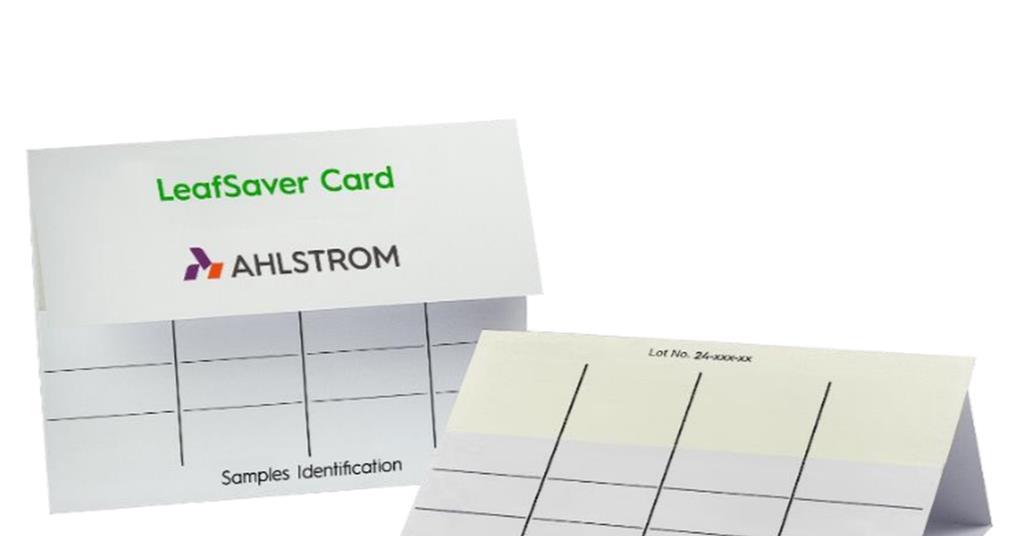 No refrigeration needed: specimen collection cards preserve DNA samples ...