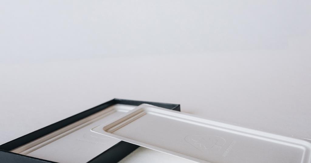 PulPac reveals phone tray insert made from Dry Molded Fiber | Packaging ...