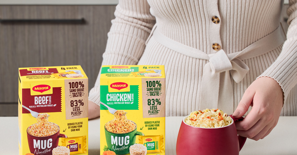 The story behind Maggi’s new plastic-reducing noodle packaging ...