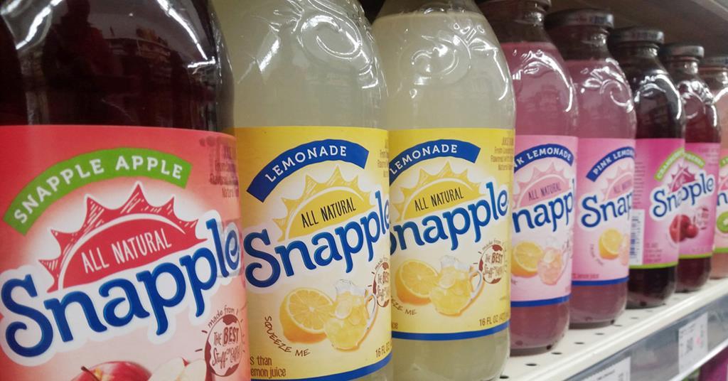 SNAPPLE drinks brand uses AI for new marketing campaign | Article ...