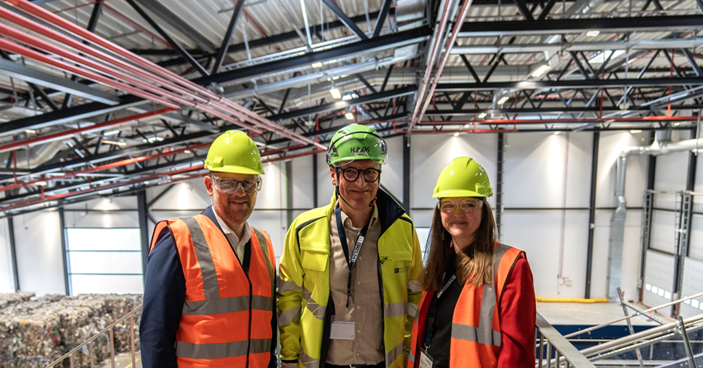 Danish plastic waste sorting facility opens with annual target of ...