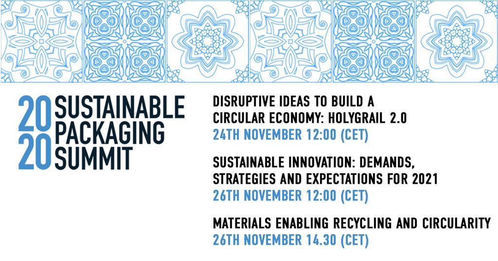 A week of unmissable discussions at the Sustainable Packaging Summit ...