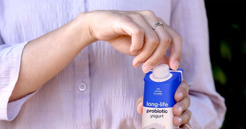 Aseptic packaging for long-life probiotic yoghurt produced by SIG and ...