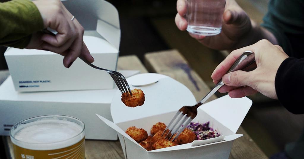 Notpla launches seaweed-coated packs with grease and water-resistant ...