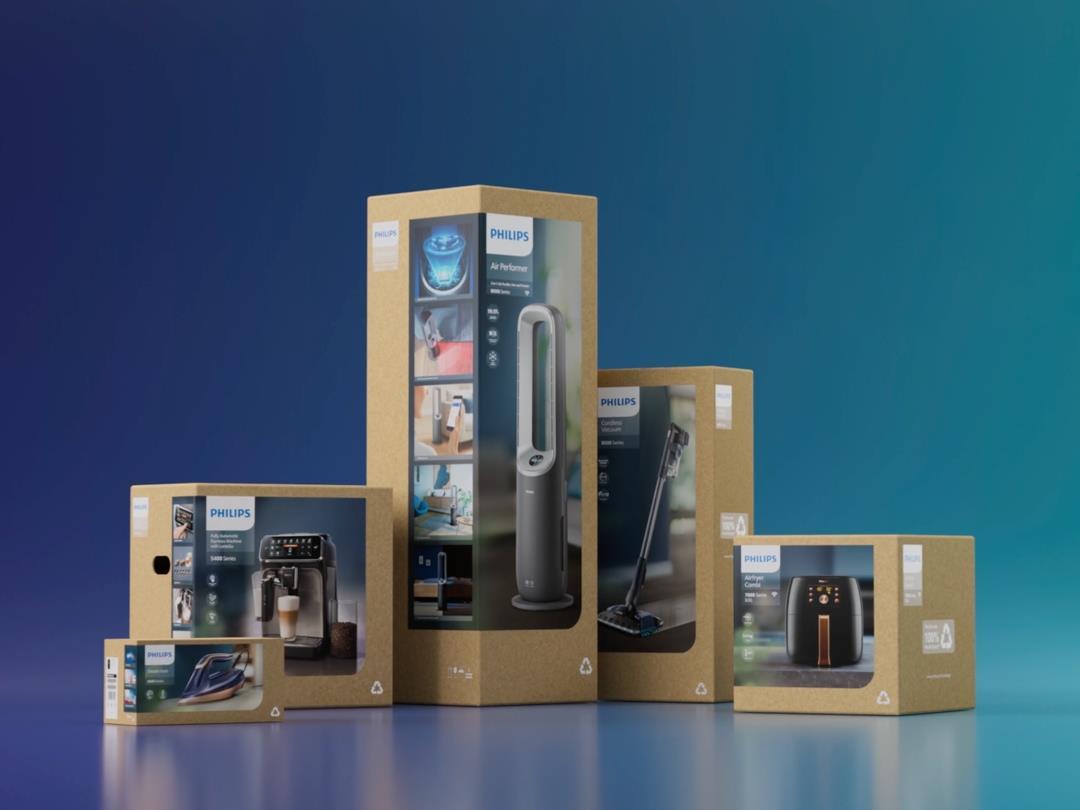 Philips home appliances embrace 100% recycled and recyclable paper ...
