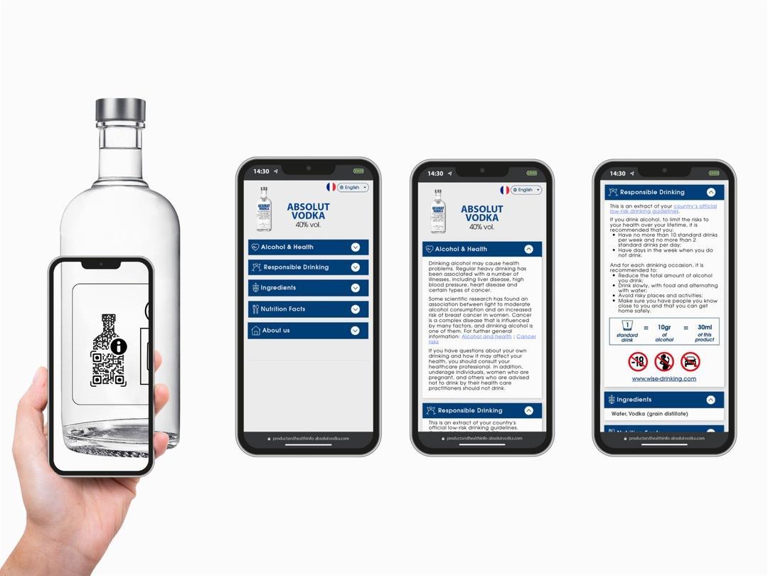 Pernod Ricard launches digital label system aimed at responsible ...