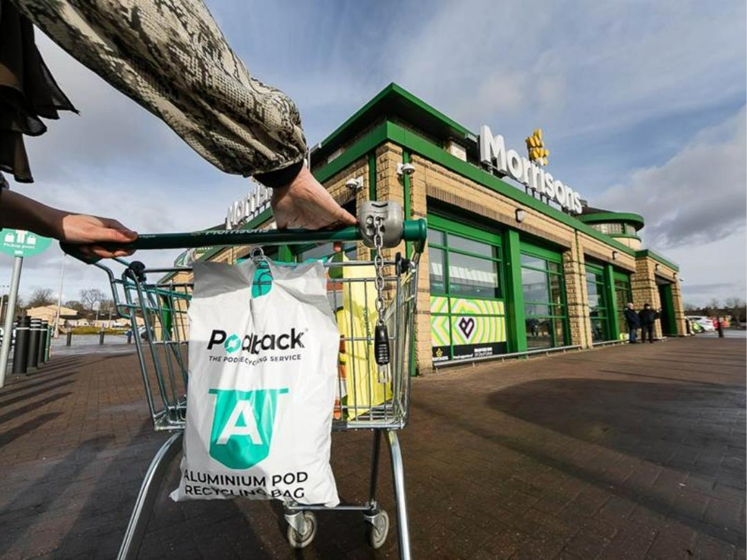 Podback and Morrisons scheme collects over 10 million coffee pods ...
