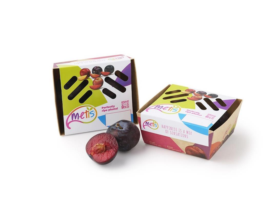 Coveris’ paper-based punnet packaging used for Metis plums | Article ...