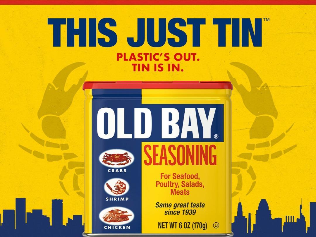 Old Bay seasoning returns to original tin packaging | Article ...