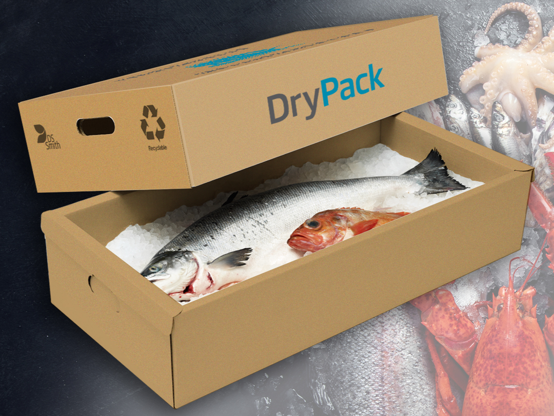 DS Smith's corrugated DryPack: recyclable packaging that keeps fish ...