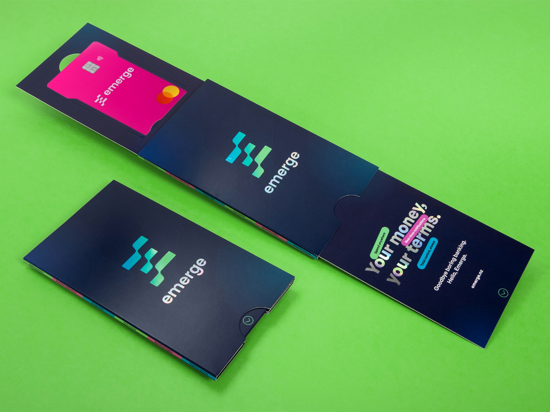 New envelope for Emerge bank card sets sights on tactile unboxing ...
