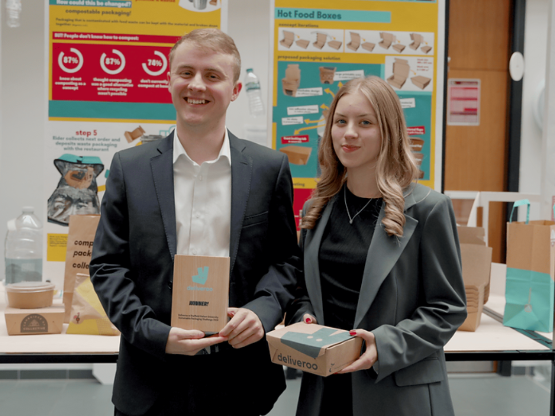 Deliveroo embraces student-designed takeaway box with locking mechanism ...