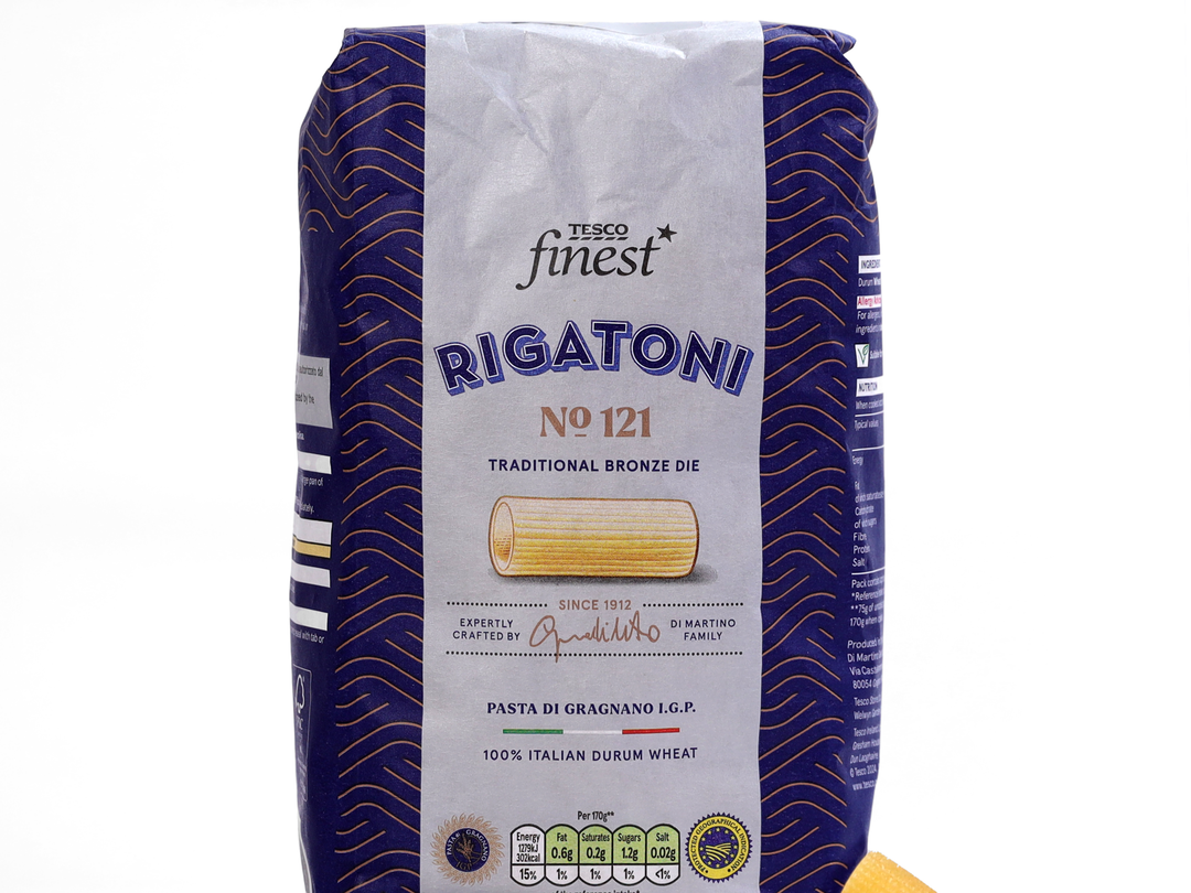 Tesco introduces luxury pasta range in paper packaging | Packaging Europe