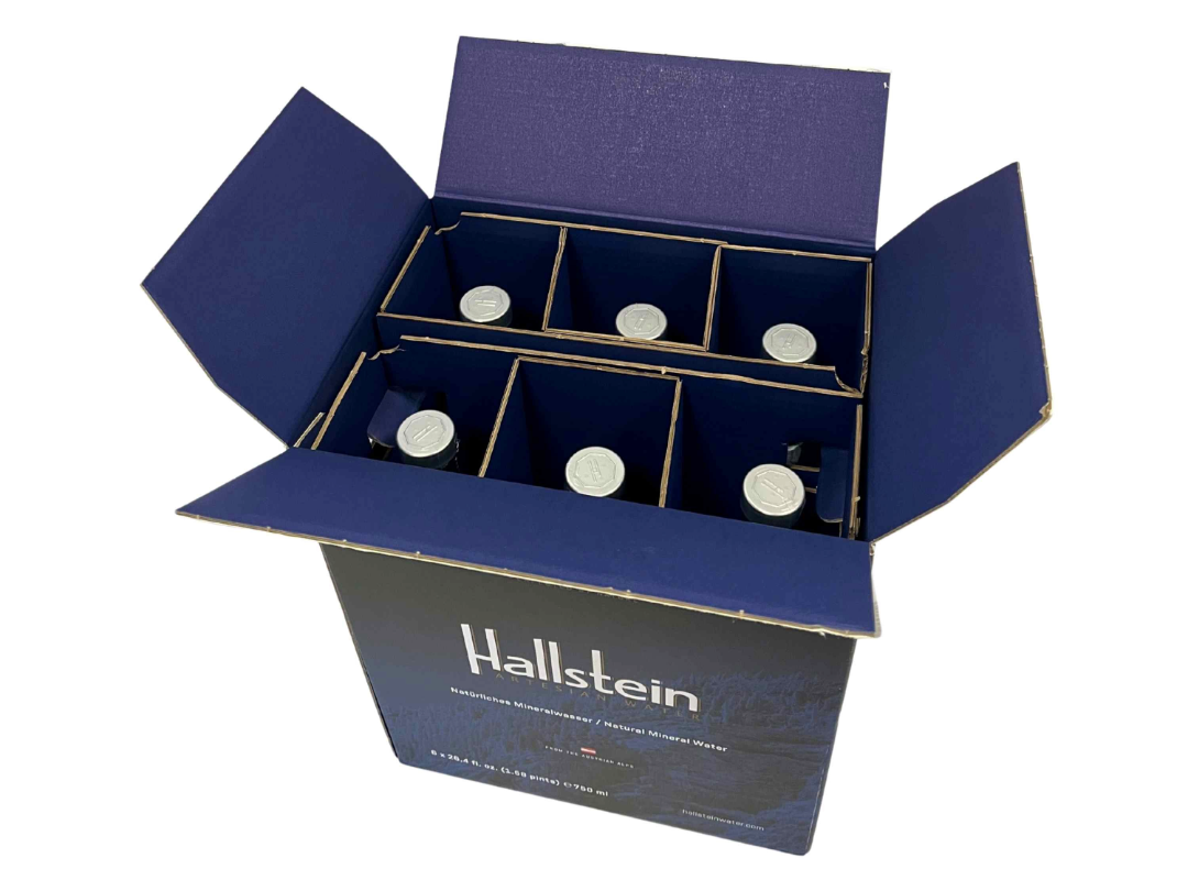 Corrugated transport box for Alpine Water bottles revealed by DS Smith | Article | Packaging Europe