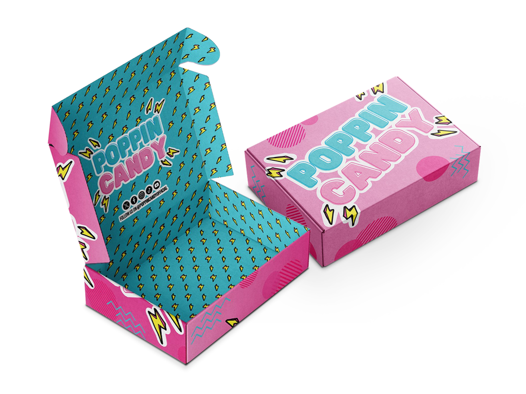 Smurfit Westrock redesigns Poppin Candy box for maximum social media impact | Packaging Europe