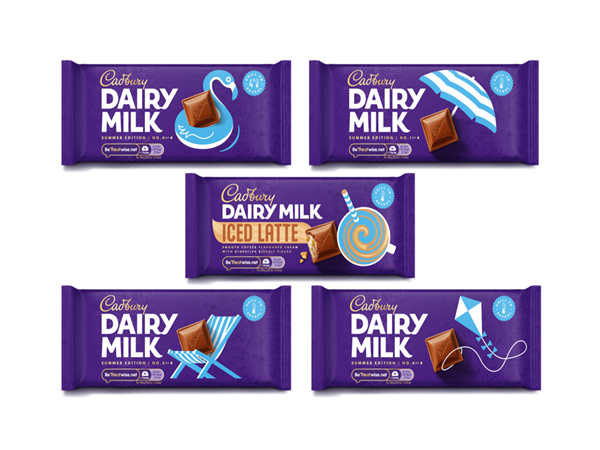 Limited-edition Cadbury packs change colour and reveal designs in the ...