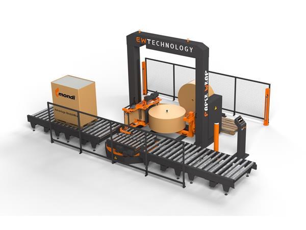 Mondi unveils machine tailored to its paper pallet wrapping solution ...