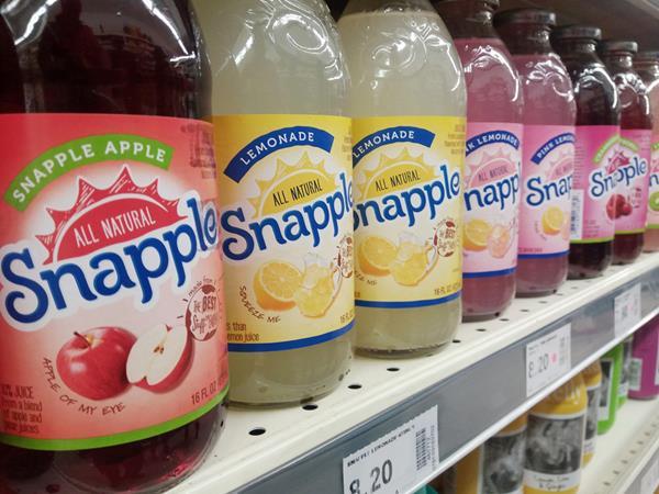 SNAPPLE drinks brand uses AI for new marketing campaign | Article ...