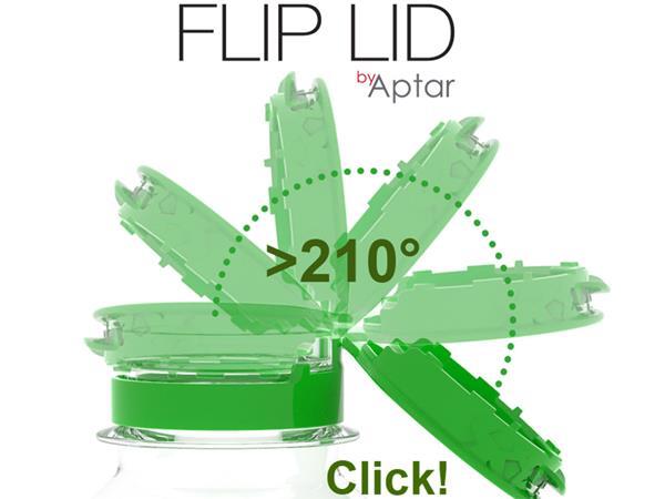 Aptar Food + Beverage Flip Lid wins top award | Article | Packaging Europe