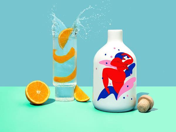 The ceramic gin bottle using design to encourage reuse | Article ...