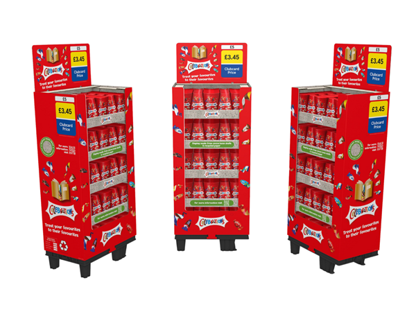 Mars Wrigley and Tesco launch displays made from cocoa beans and ...