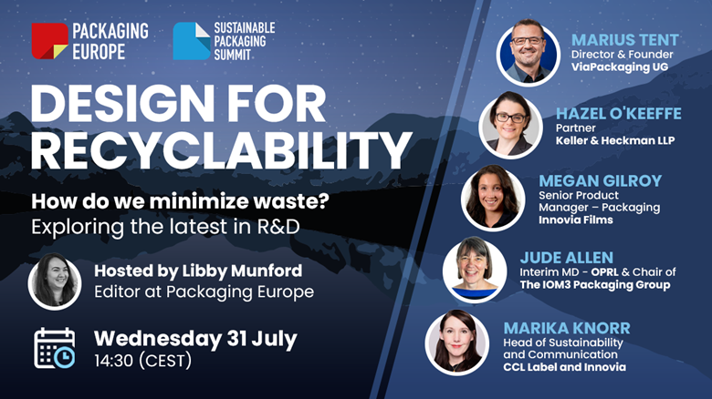 Design for Recyclability - LIVE | Article | Packaging Europe