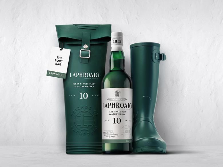 Laphroaig's innovative whisky campaign features reusable, wellie ...