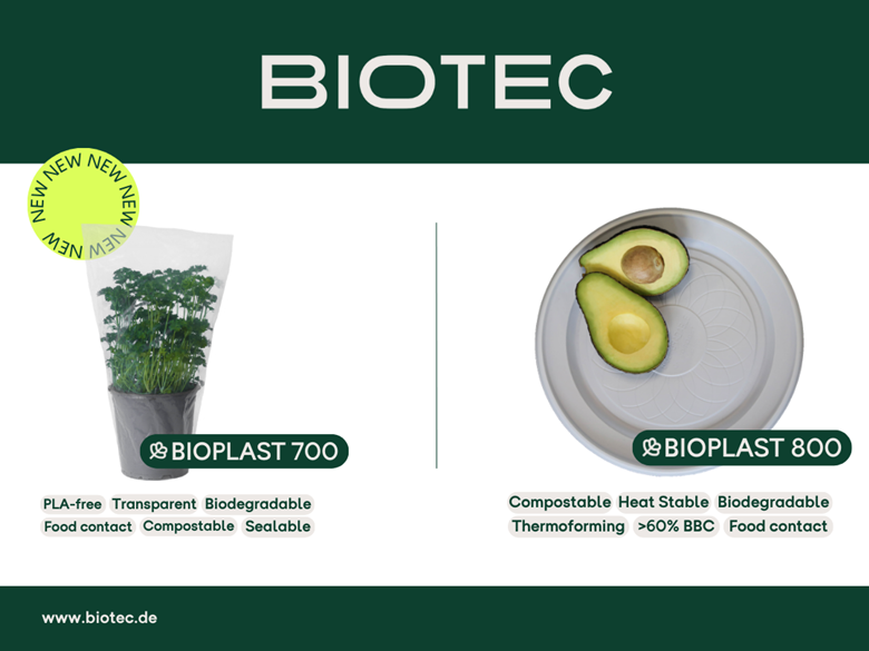 Biotec reveals new grades for food and beverage packaging | Article ...