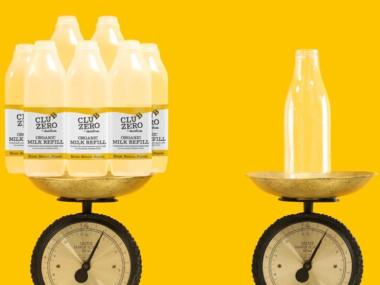 Abel & Cole introduces refillable polypropylene milk bottles ...