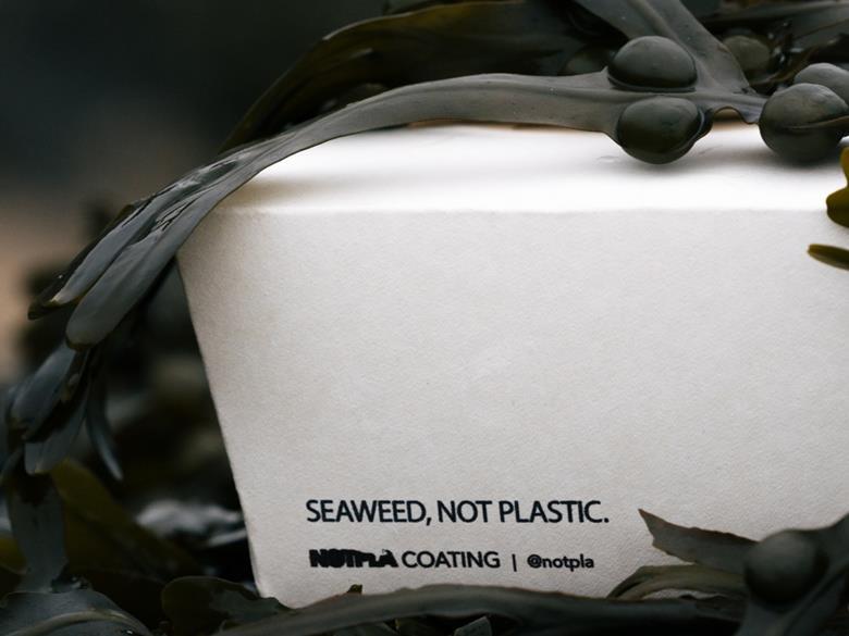 Takeaway food boxes with Notpla seaweed coating to be distributed by ...