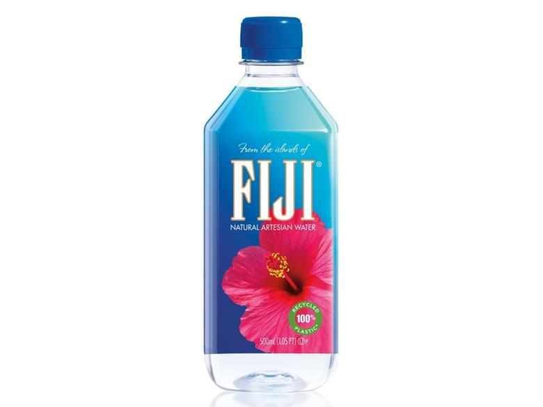 Fiji Water redesigns two of its plastic bottles to contain ‘100% rPET ...
