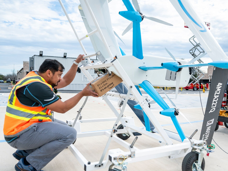 Amazon launches Prime Air drone delivery trial in UK and Italy ...