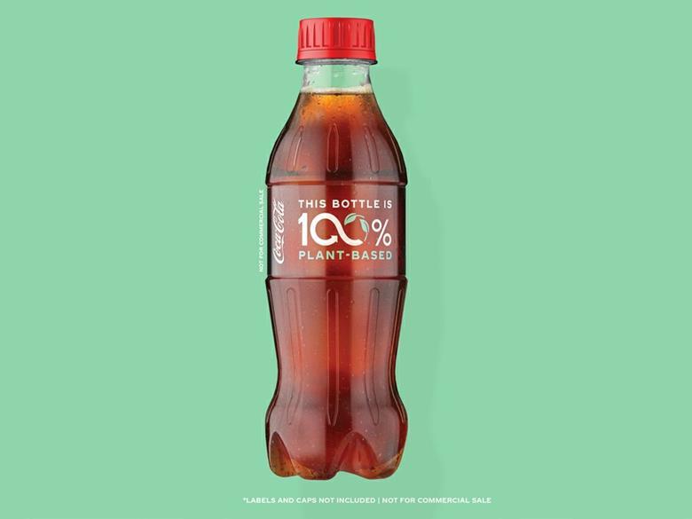 Exclusive: Coca-Cola unveils prototype bottle made from 100% plant ...