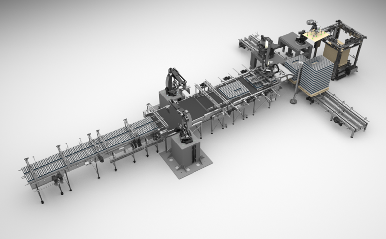 Future-proof robotics system: new high-performance palletizer from KHS boosts line efficiency ...