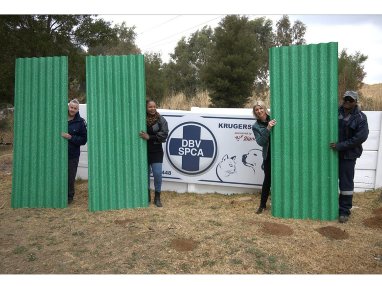 Nampak, Fibre Circle and Infinite Industries create animal shelter ...