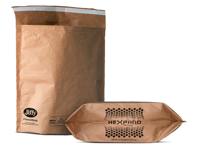 Flexible paper bag stretches to fit products in bid to cut excess ...