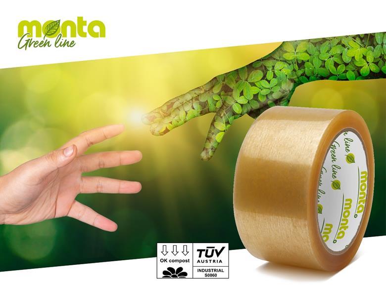 monta launches compostable adhesive tape | Article | Packaging Europe