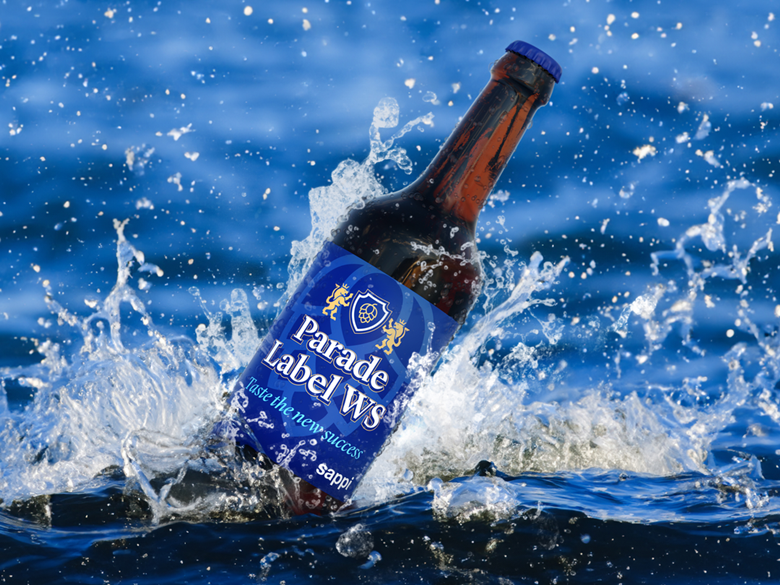 Linen-embossed label paper for reusable bottles unveiled by Sappi ...