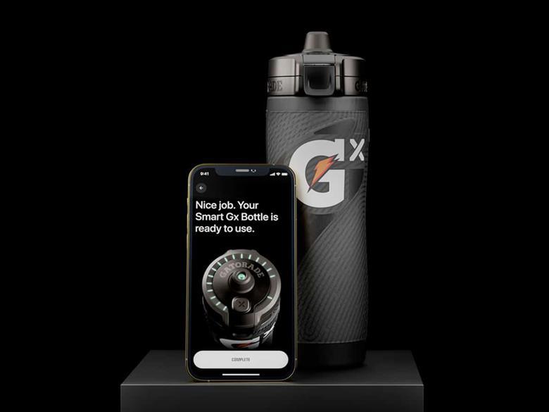 Smart water bottle for athletes tells them when it’s time to drink ...