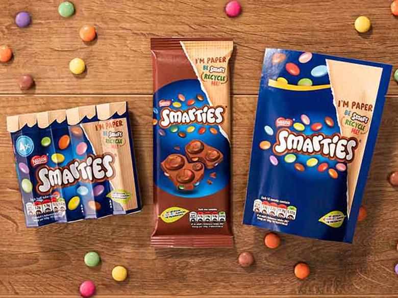Nestlé’s Smarties brand makes worldwide shift to paper-based packaging ...