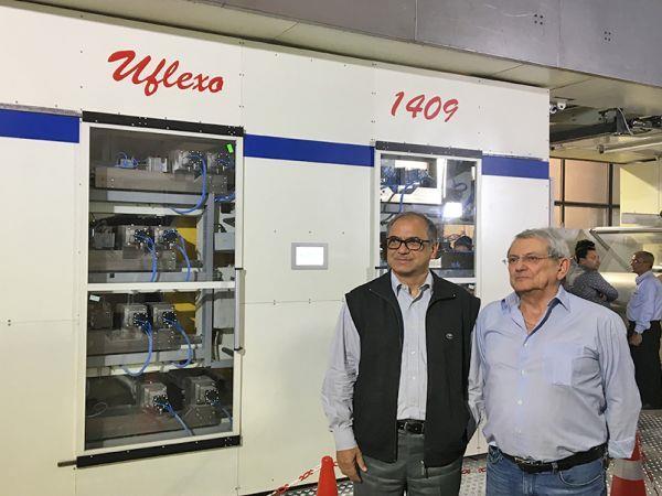 Uflex Unveils its First in-house Manufactured Gearless C.I. Flexo ...