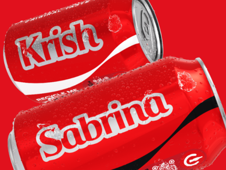 Personalized Coca-Cola cans unlock interactive experiences with QR ...