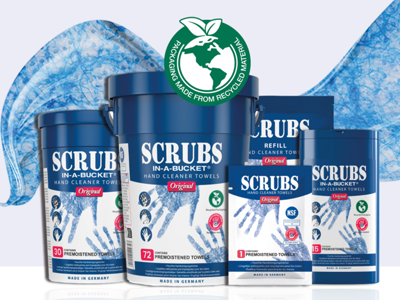 Redesigned, recyclable plastic buckets implemented for ITW’s wet wipe ...