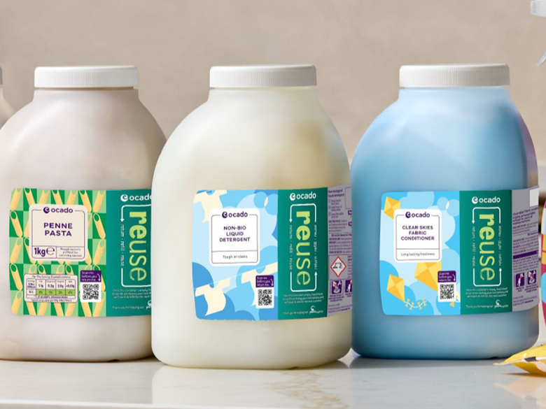 Ocado shoppers walked through reuse with Polytag QR codes on packaging ...