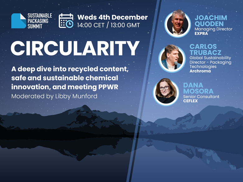 Circularity - LinkedIn LIVE Panel | Article | Packaging Europe