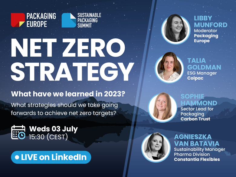 Net Zero Strategy - LIVE | Article | Packaging Europe